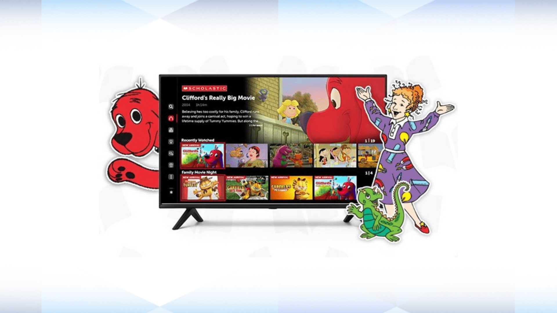 Scholastic Launches First Branded Streaming App Featuring Clifford ...
